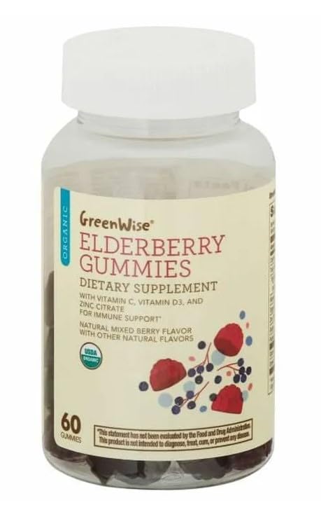 Elderberry gummies for immune health