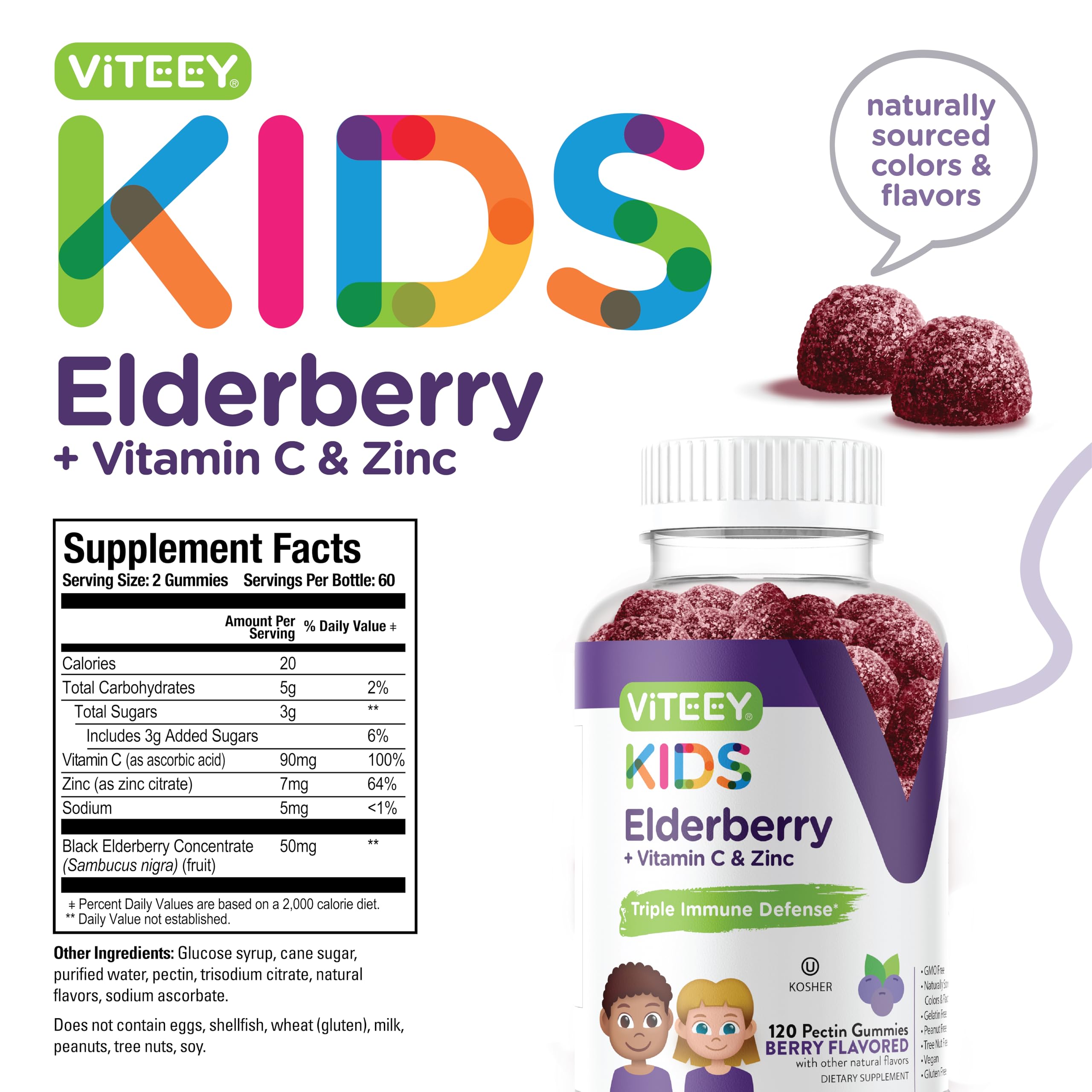 elderberry gummies for immune health