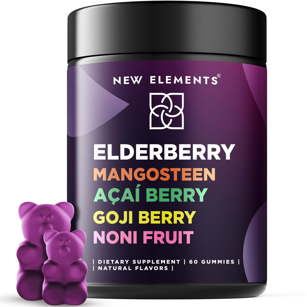 Elderberry gummies for immune support