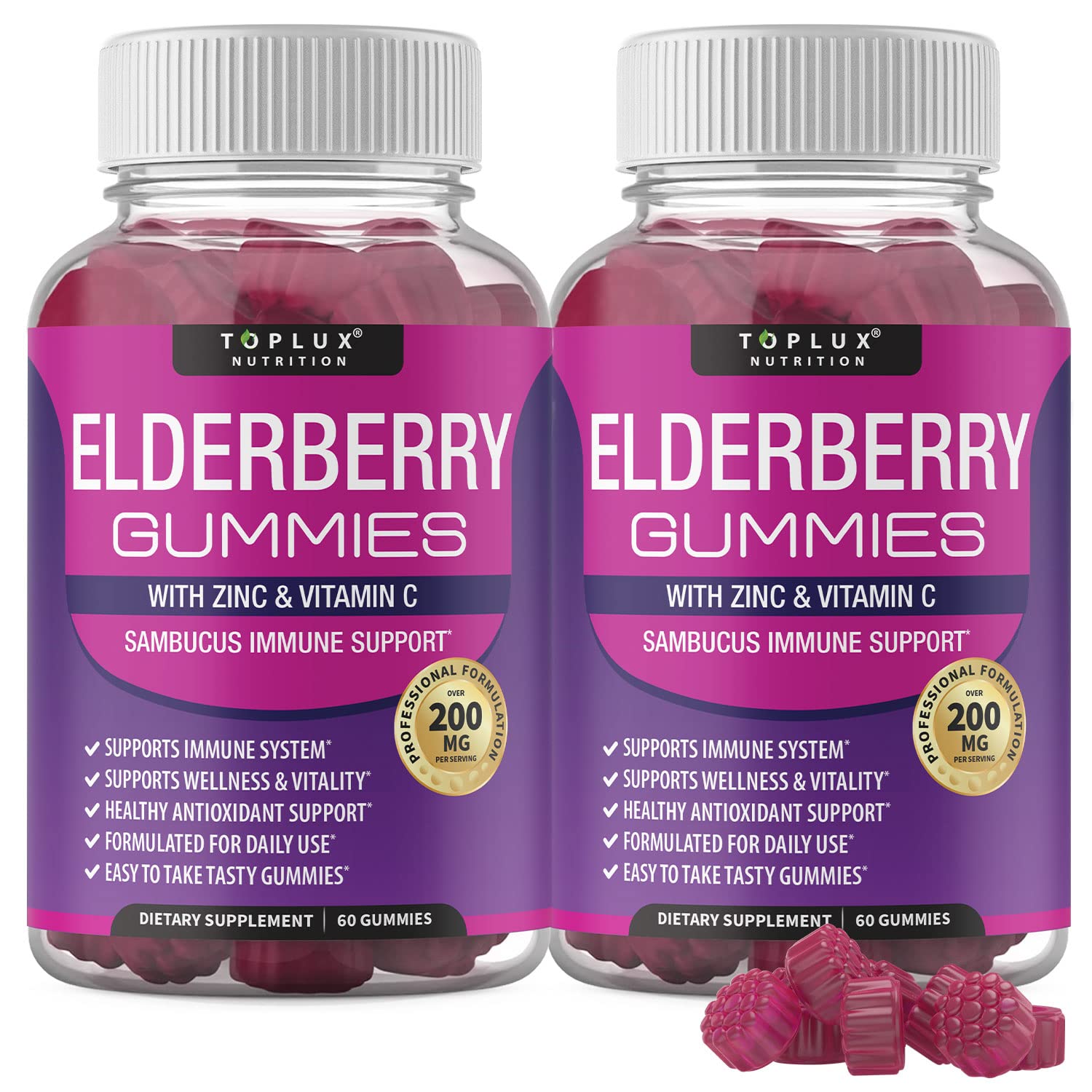 elderberry gummies for immune support