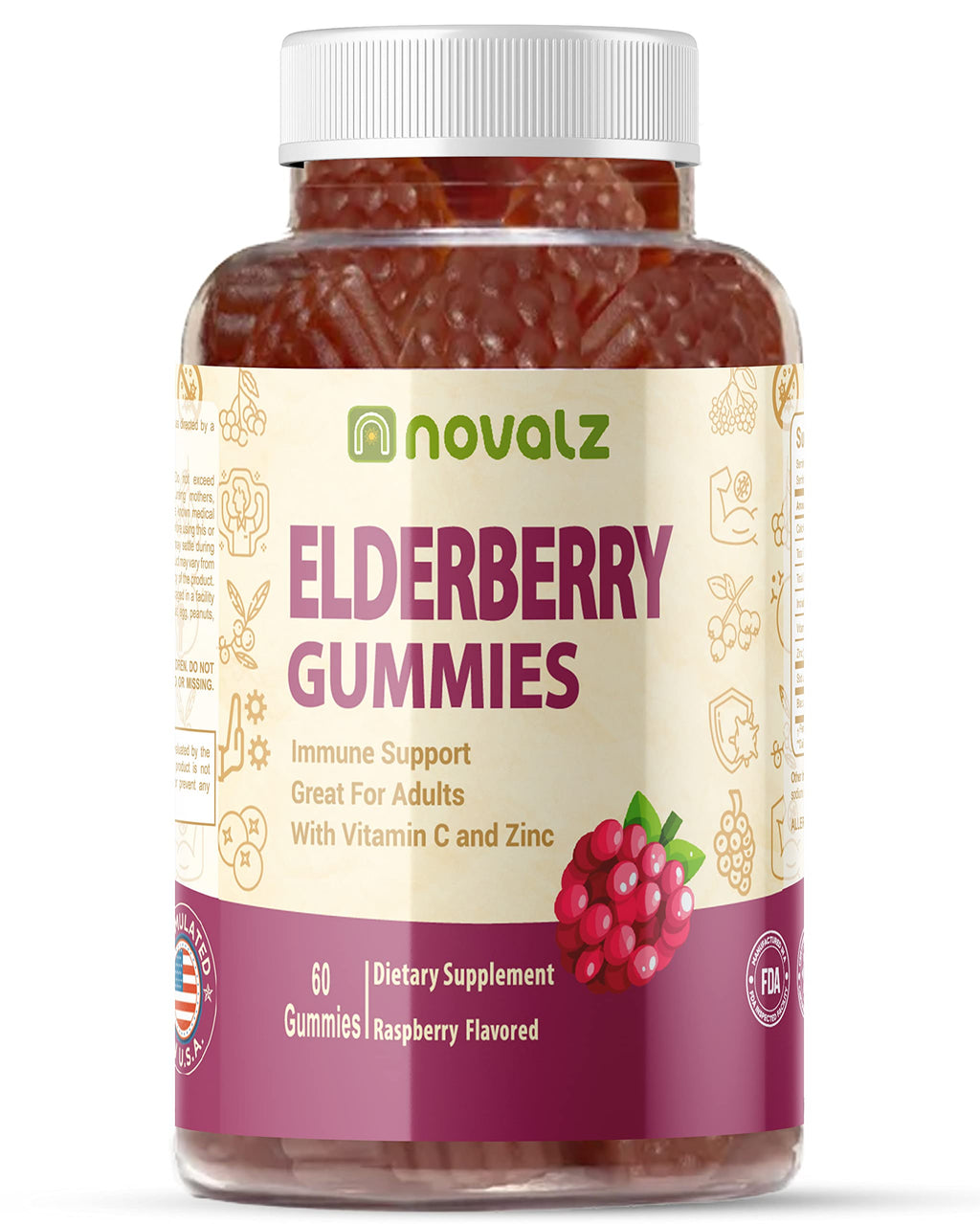 elderberry gummies for immune support