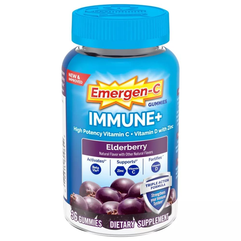 Elderberry gummies for immune support