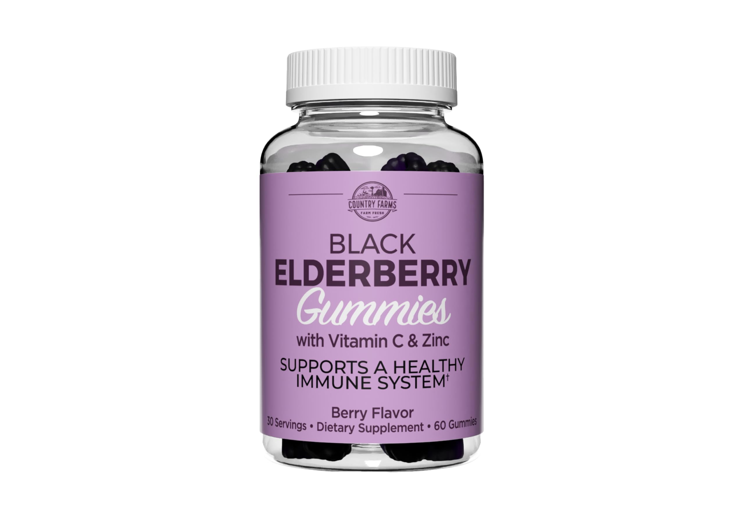 Elderberry gummies for immune support