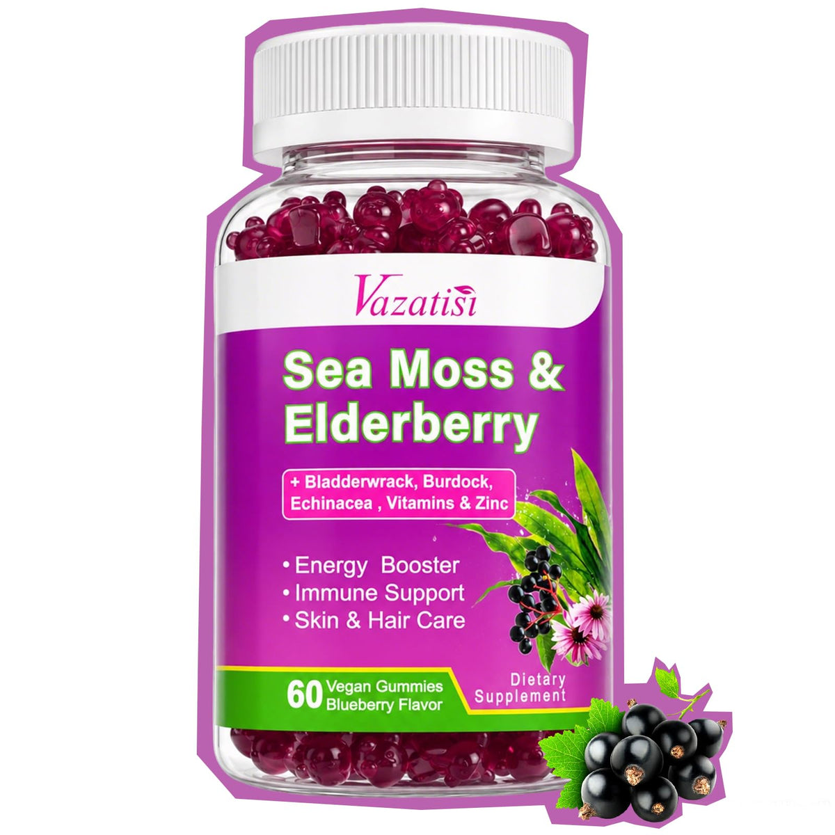 Elderberry gummies for immune support