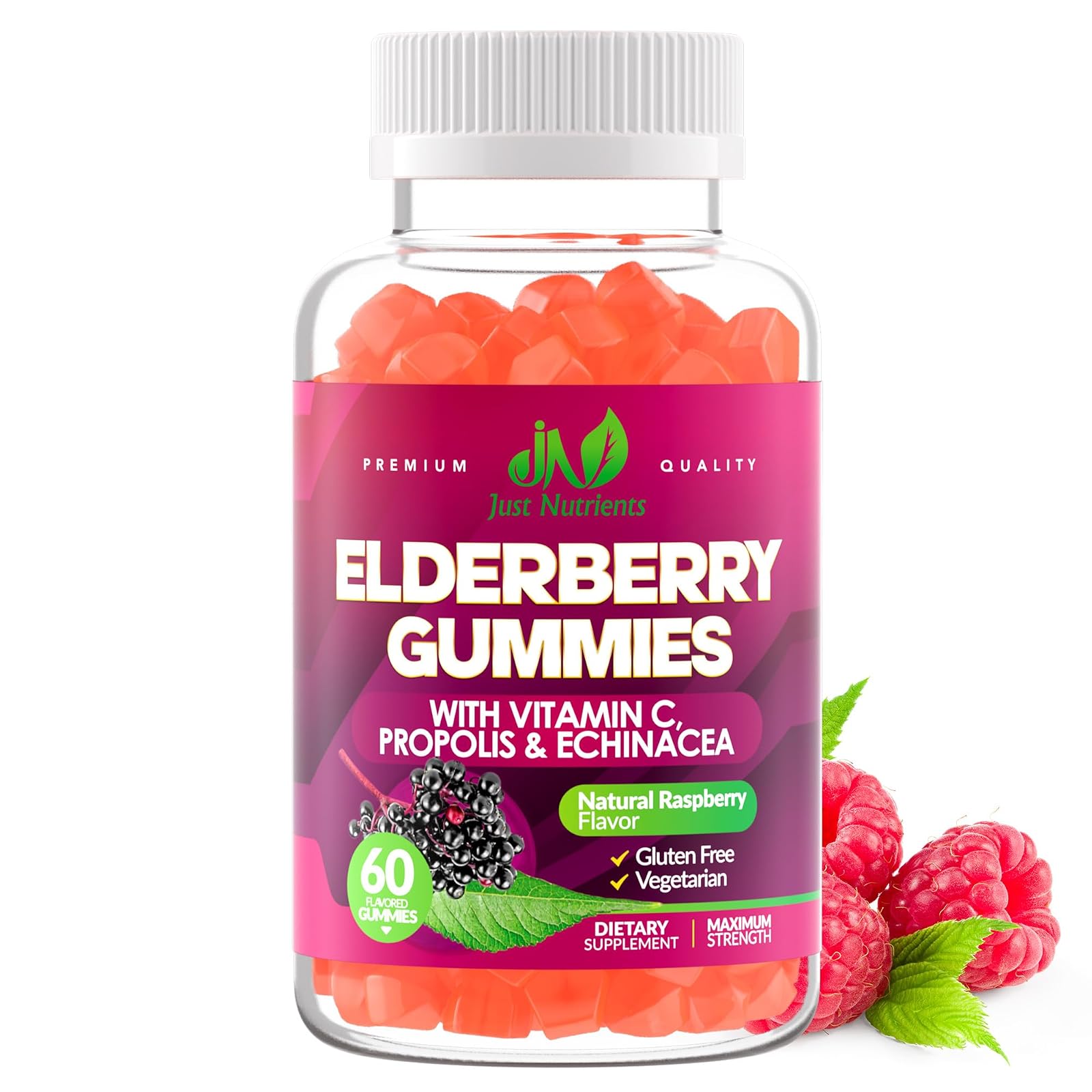 Elderberry gummies for immune support