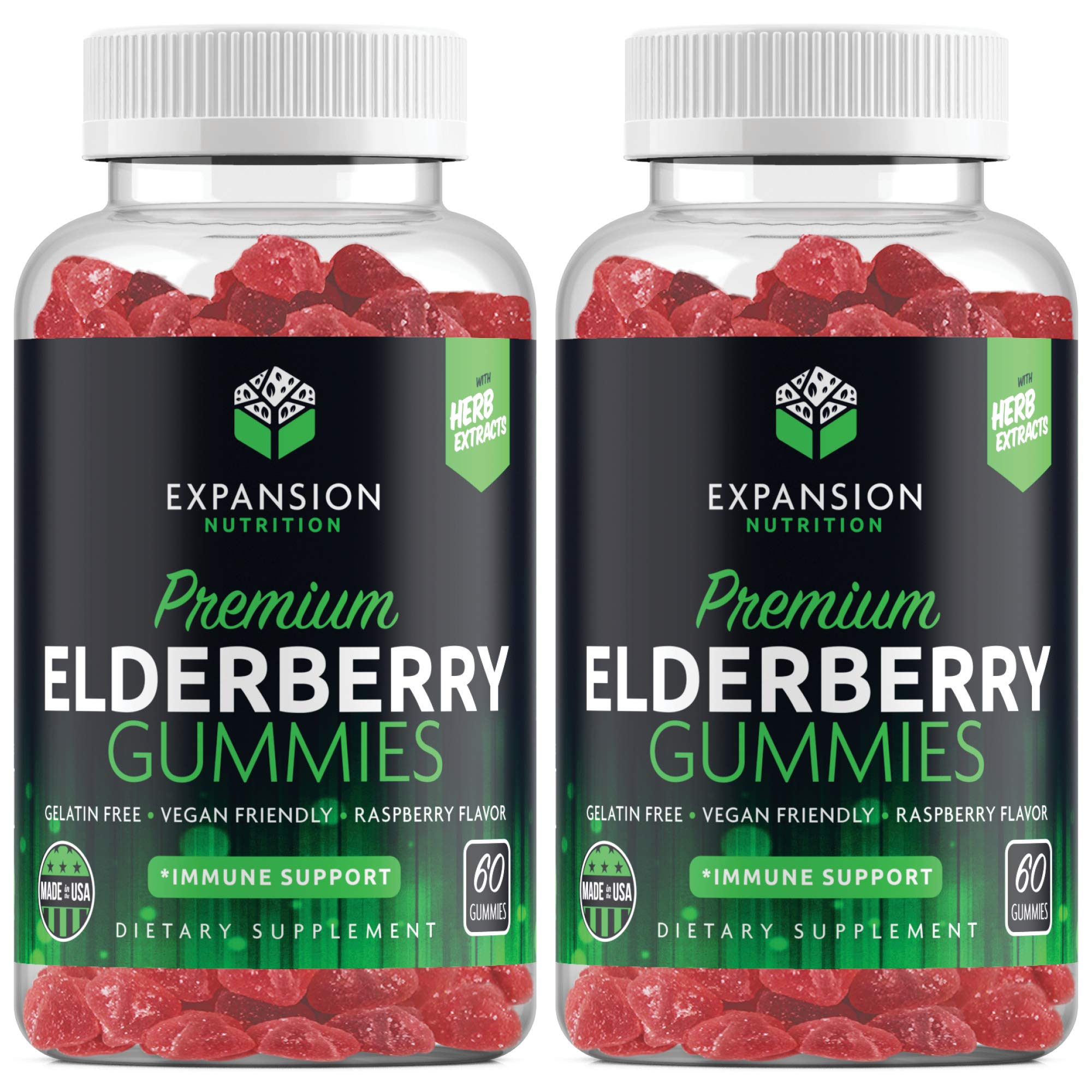 Elderberry gummies for immune support