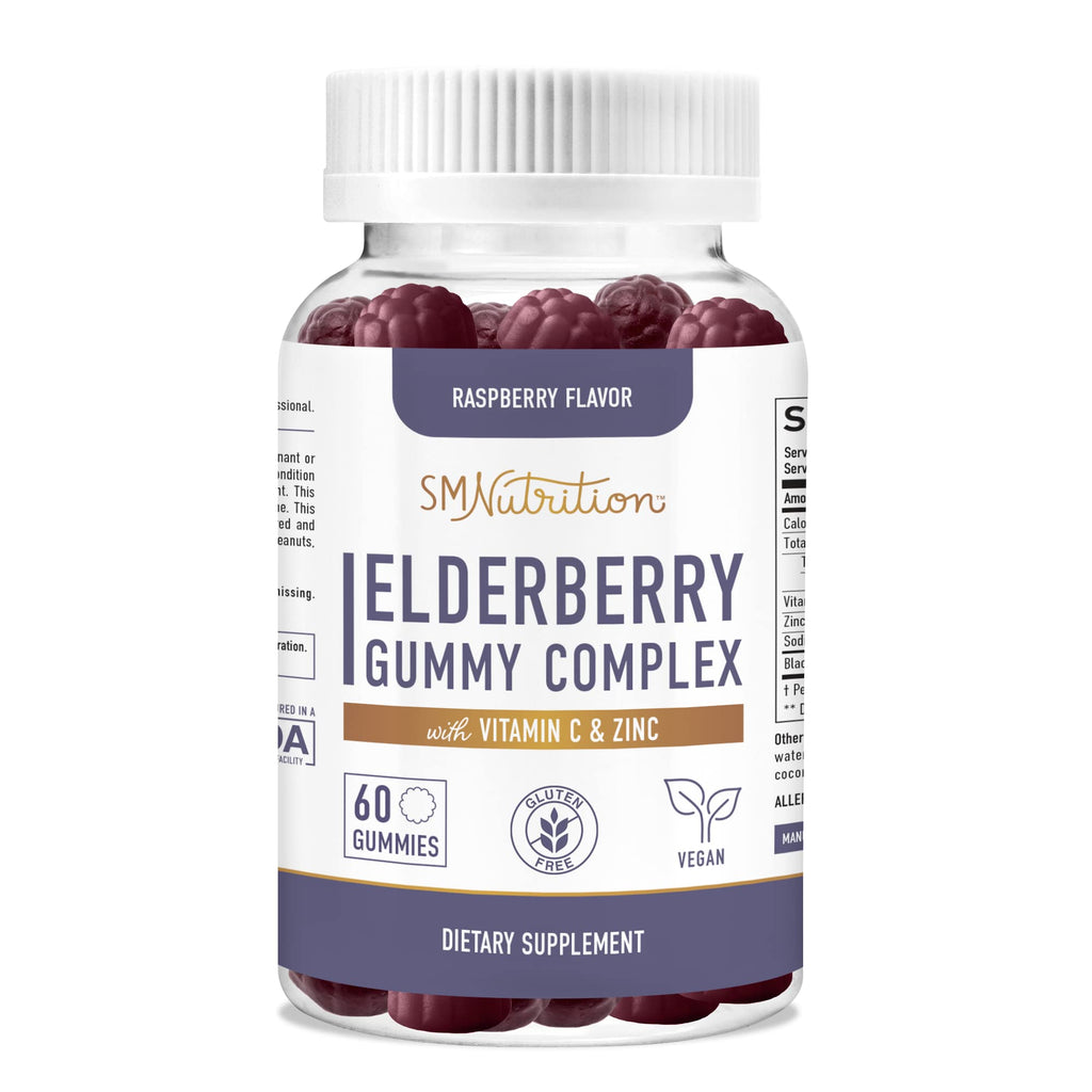Elderberry gummies for immune support