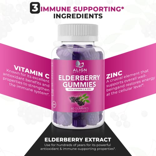 elderberry gummies for immune system support