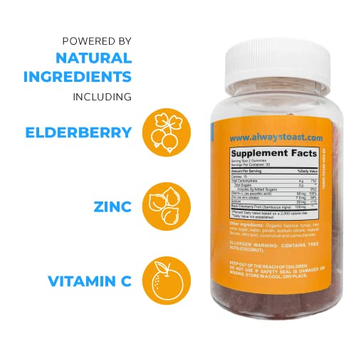 Elderberry gummies for kids' health