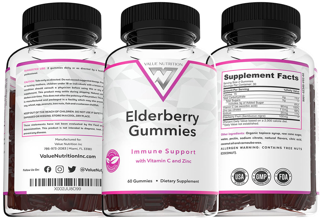 elderberry gummies for natural defense