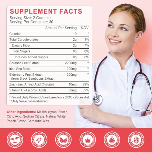 Elderberry gummies for overall health