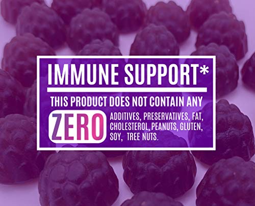 Elderberry gummies for overall wellness