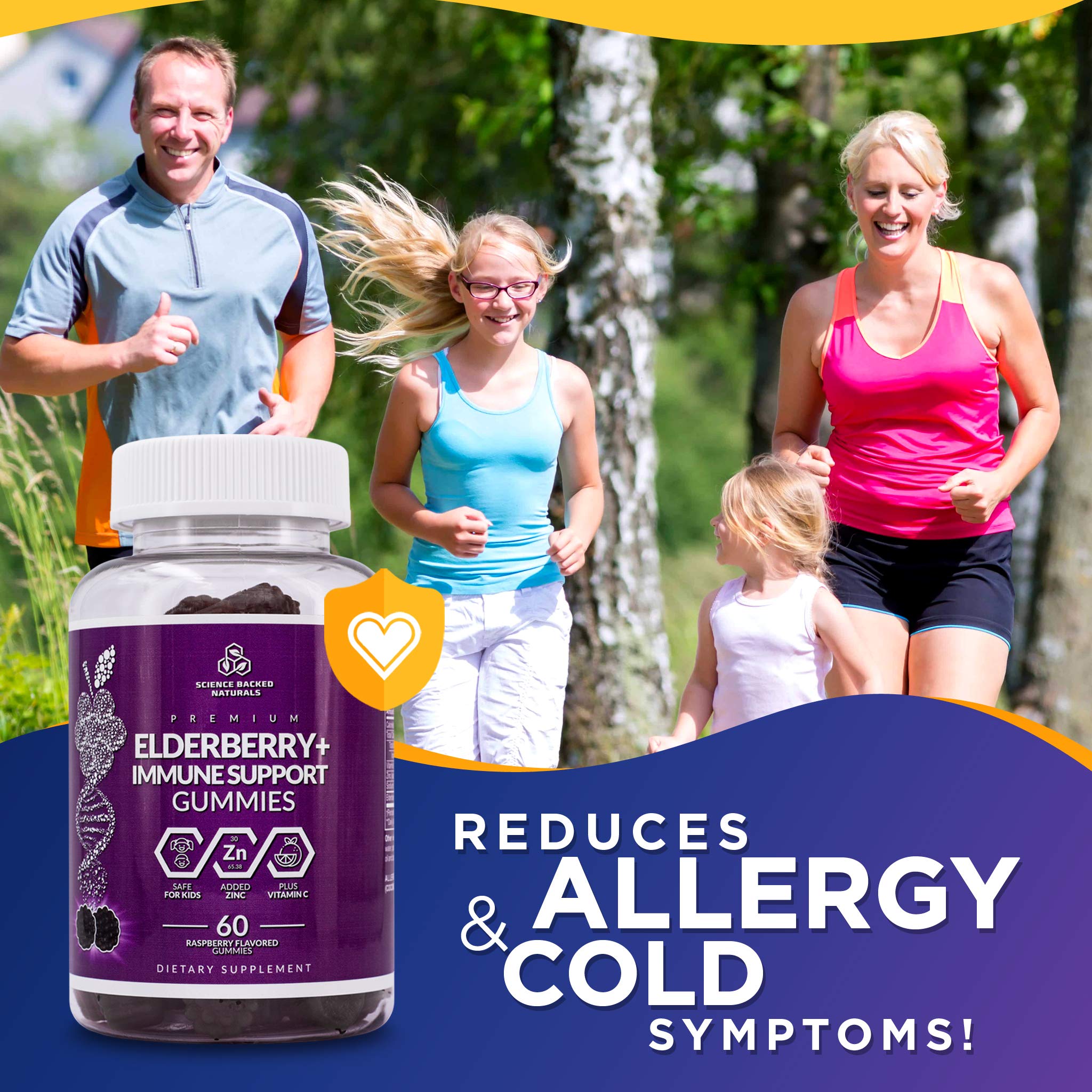 elderberry gummies for seasonal allergies