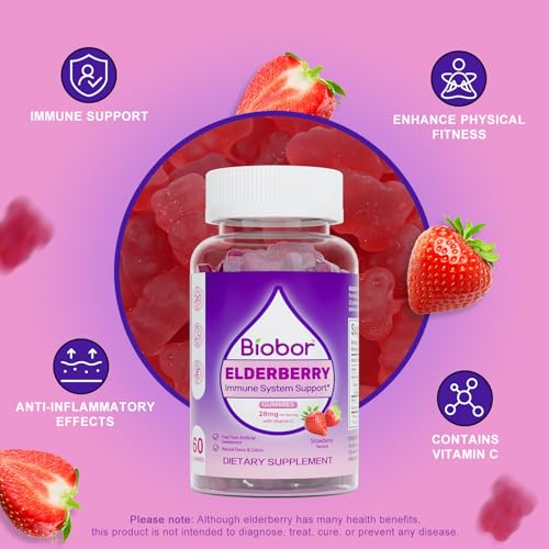 elderberry gummies for seasonal health support