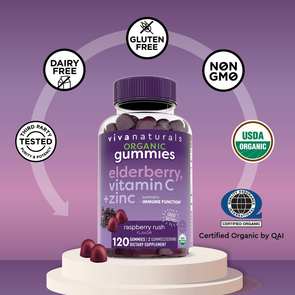 elderberry gummies for seasonal health support