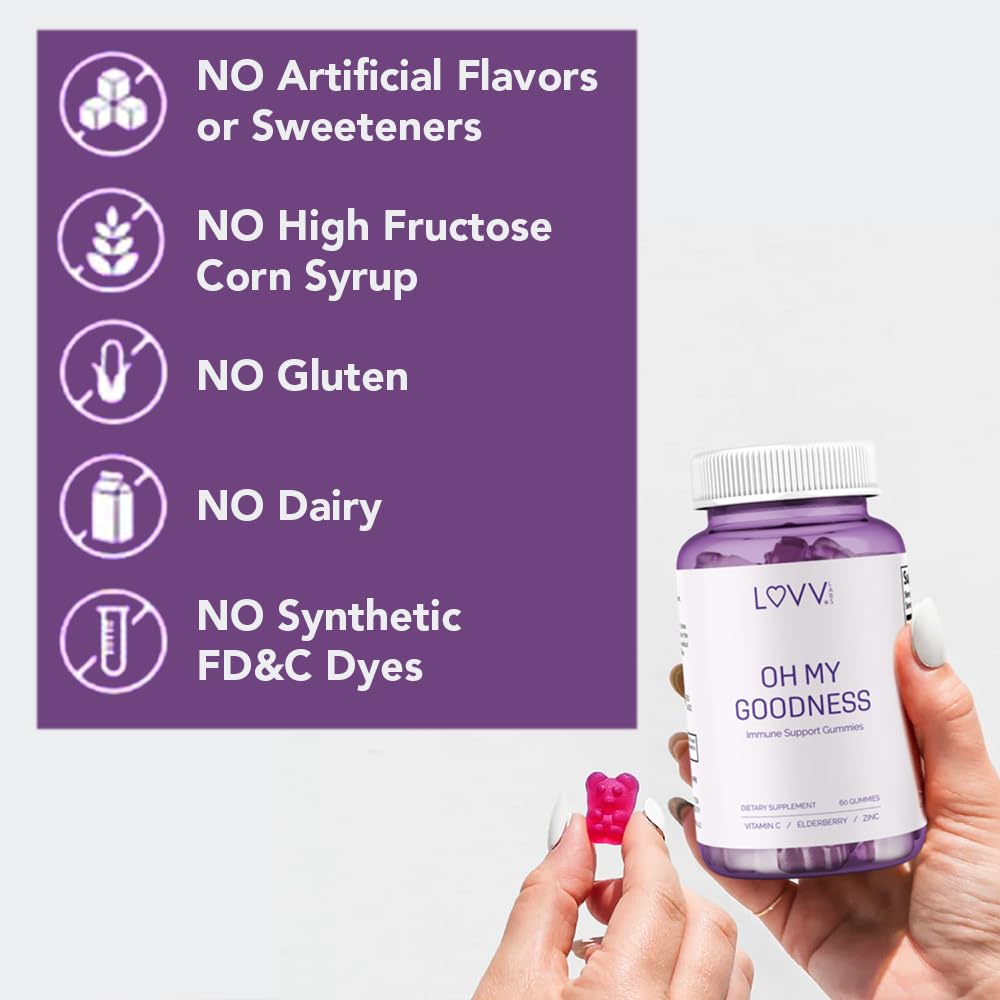 Elderberry gummies for seasonal health