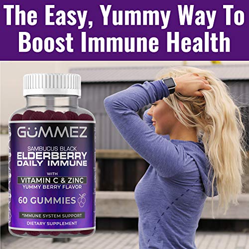 Elderberry gummies for seasonal support