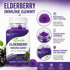 Elderberry gummies for seasonal support