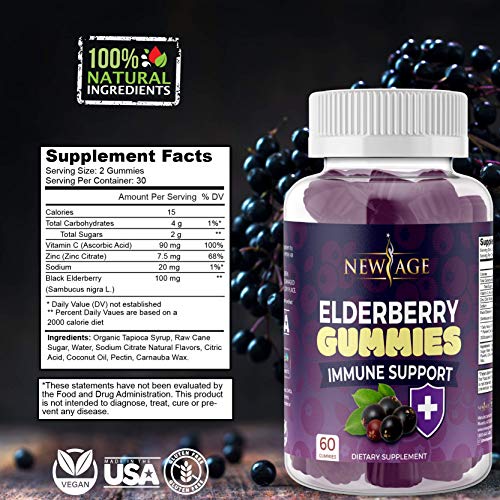 elderberry gummies for seasonal wellness