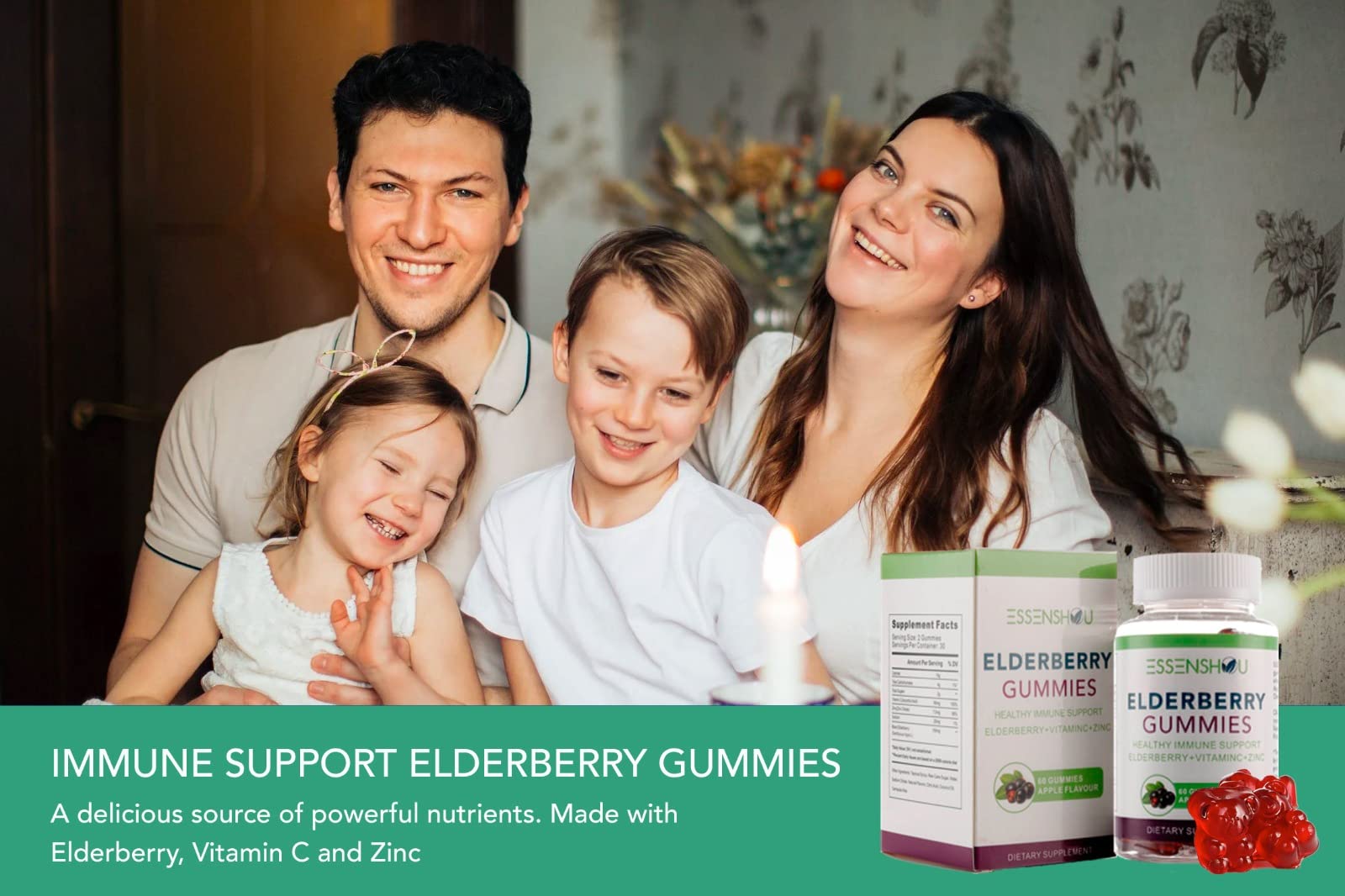 elderberry gummies for seasonal wellness