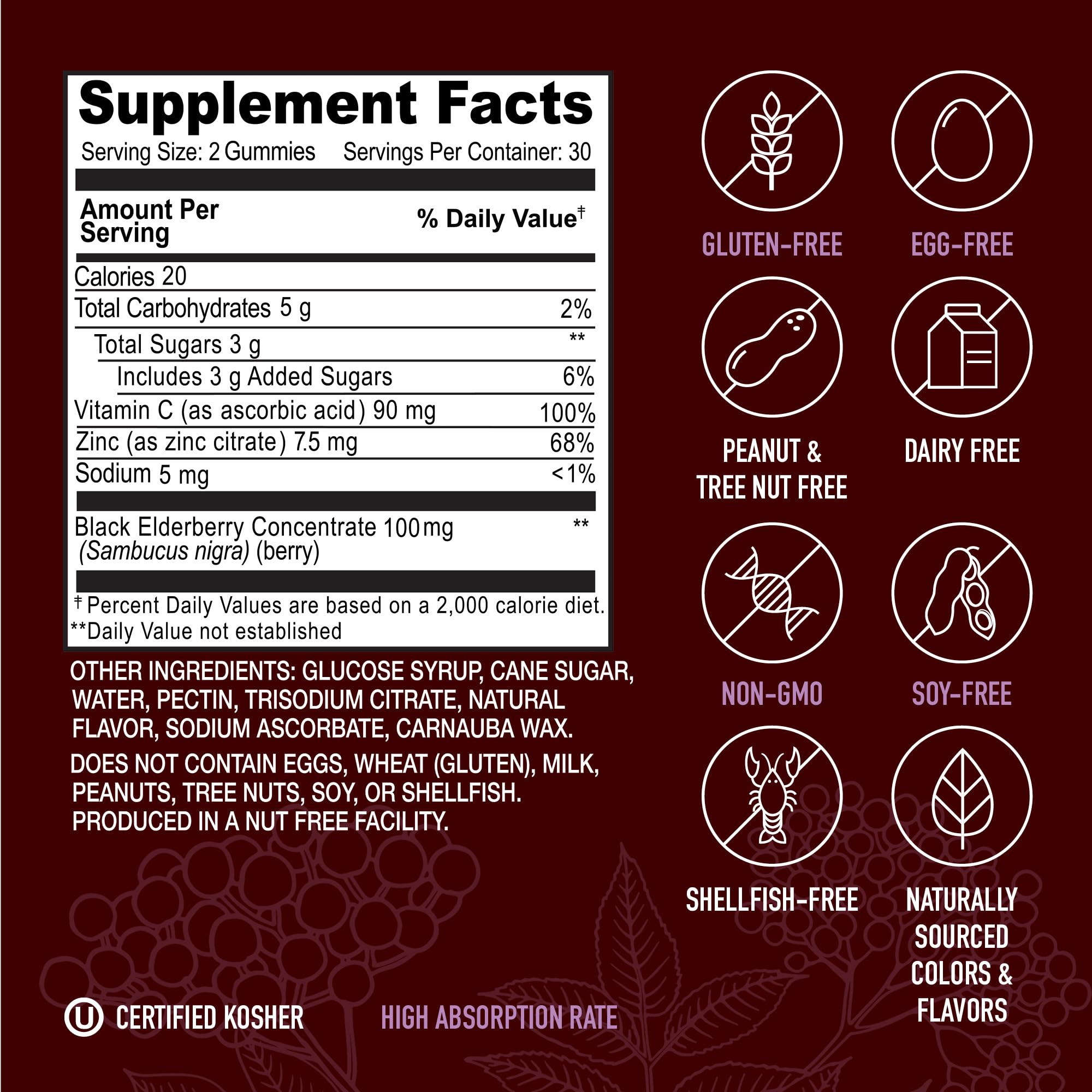 elderberry gummies for seasonal wellness