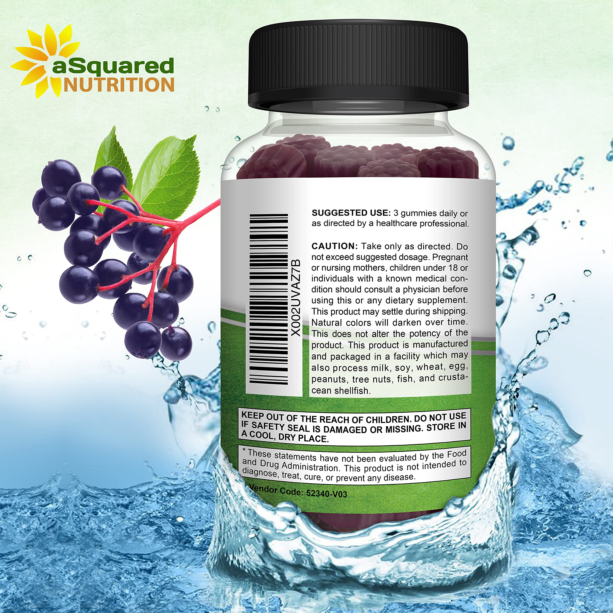elderberry gummies for seasonal wellness