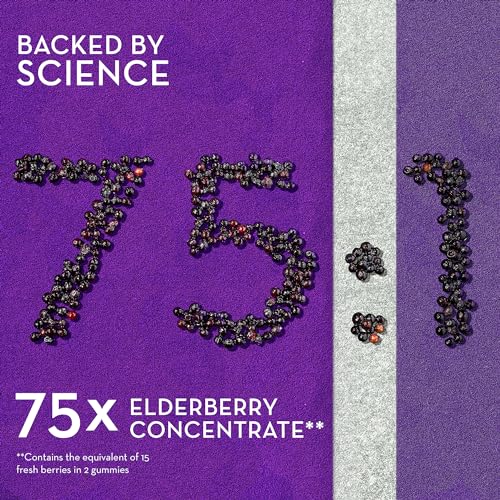 elderberry gummies for seasonal wellness