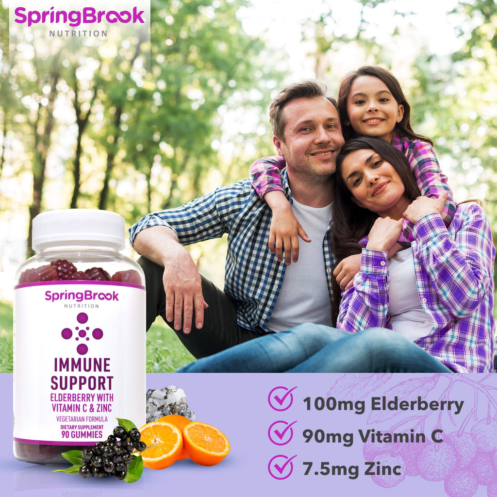 Elderberry gummies for seasonal wellness