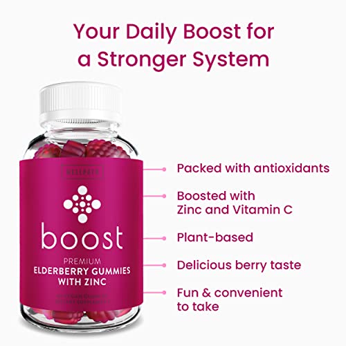 Elderberry gummies packed with antioxidants