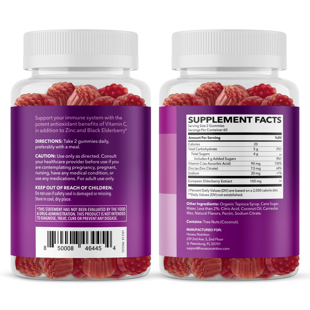 elderberry gummies to support respiratory health