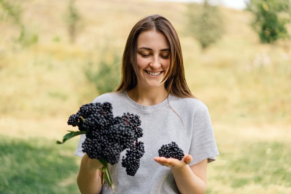 elderberry gummies with 4500 mg per serving