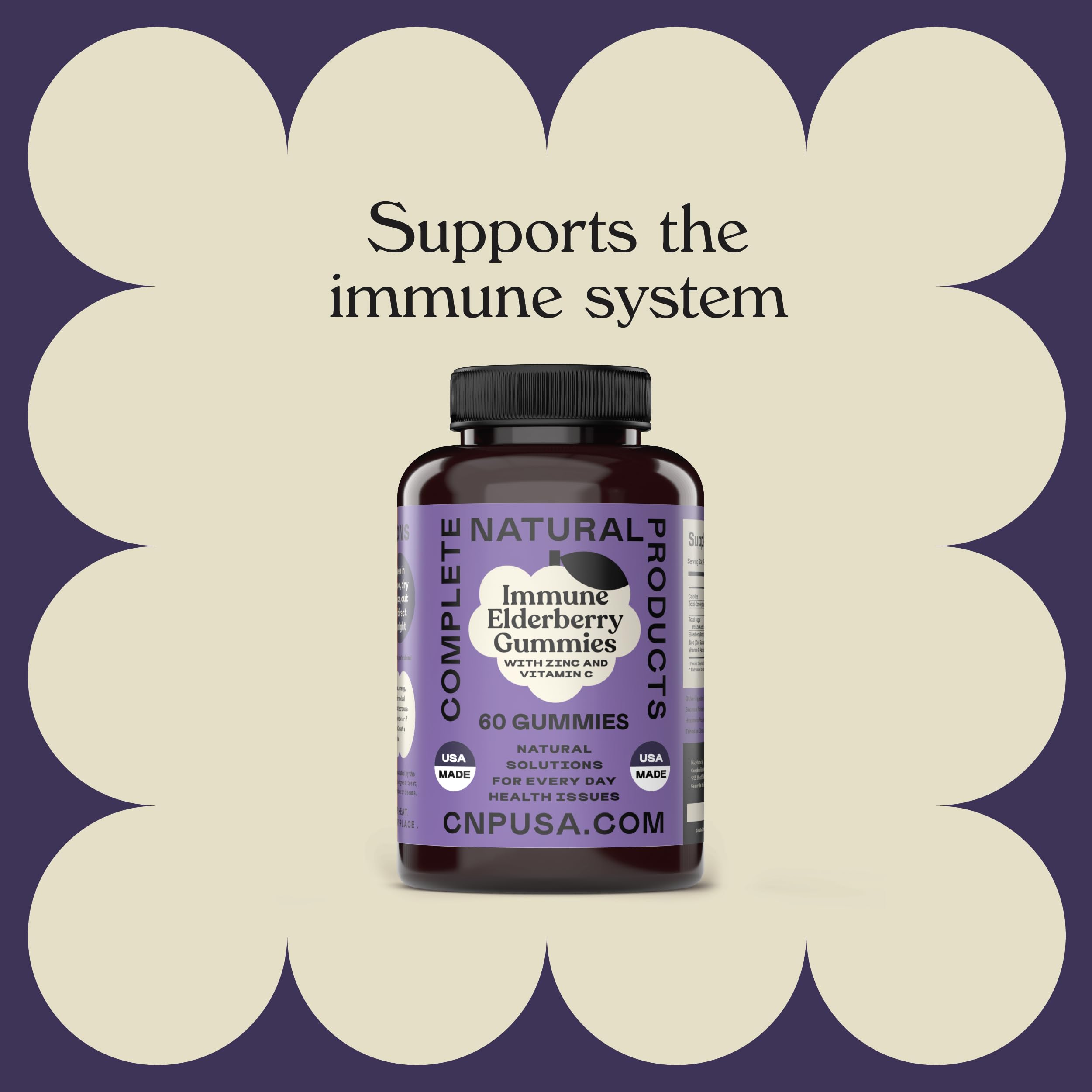 elderberry gummies with added nutrients