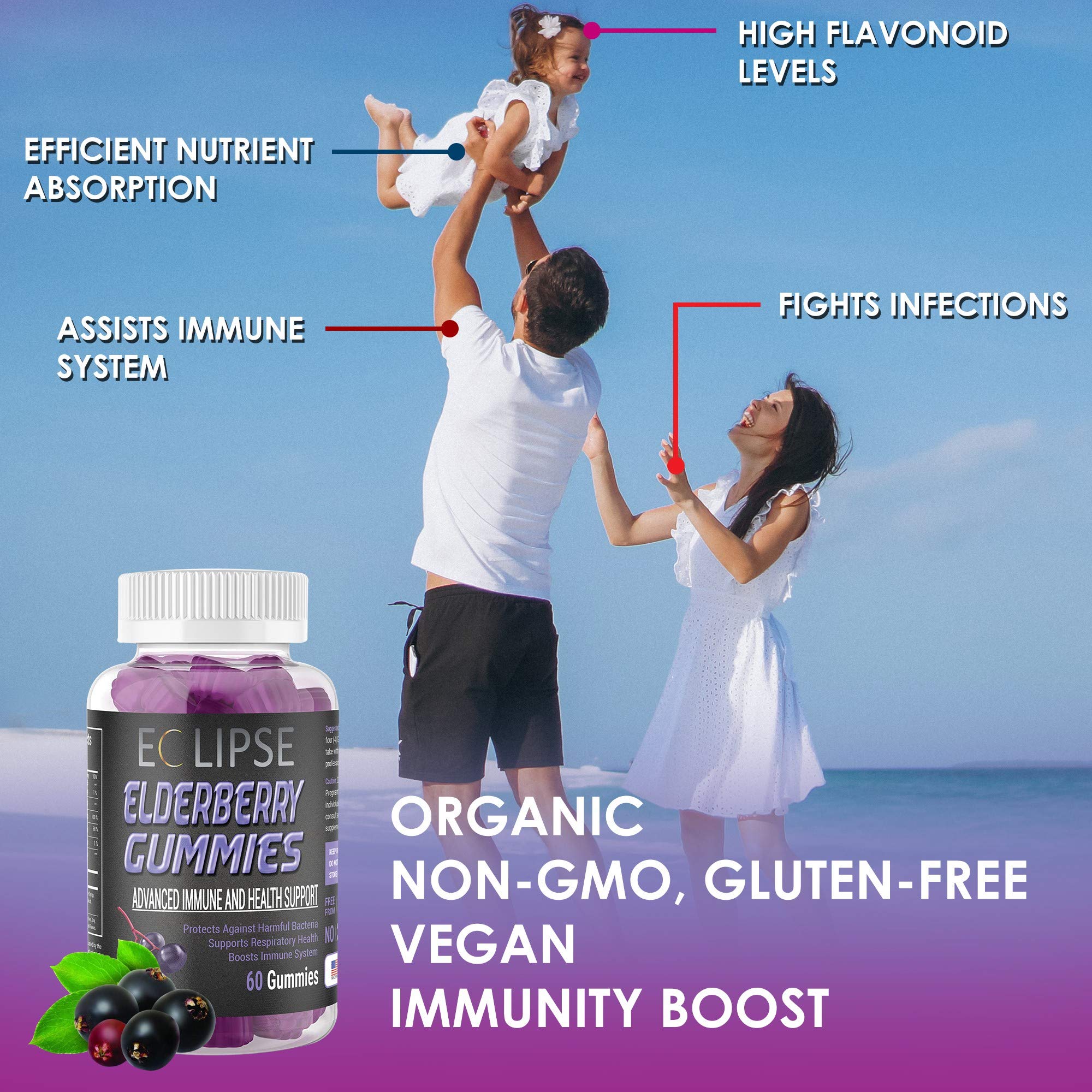 elderberry gummies with added vitamins