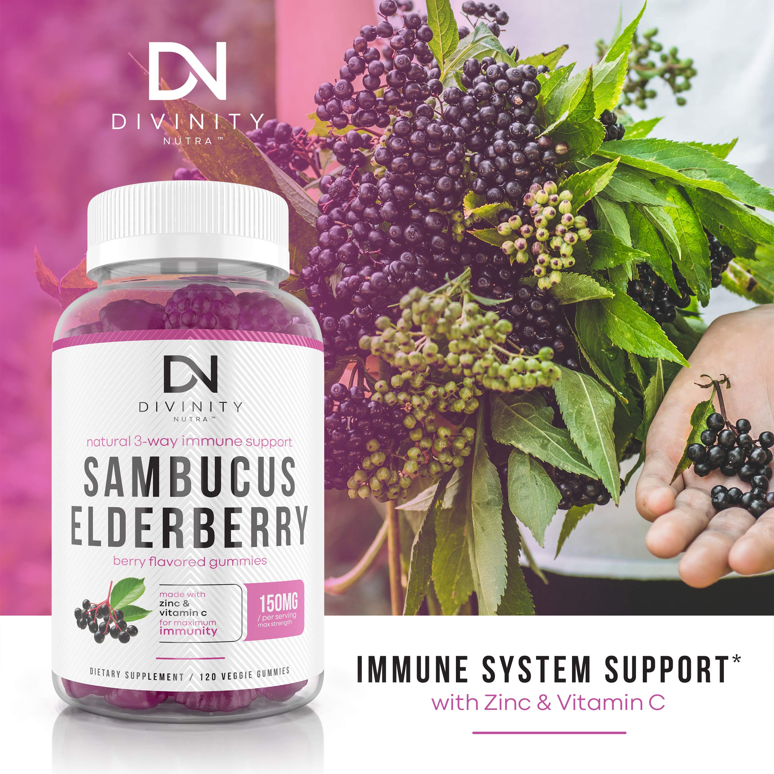 elderberry gummies with added vitamins