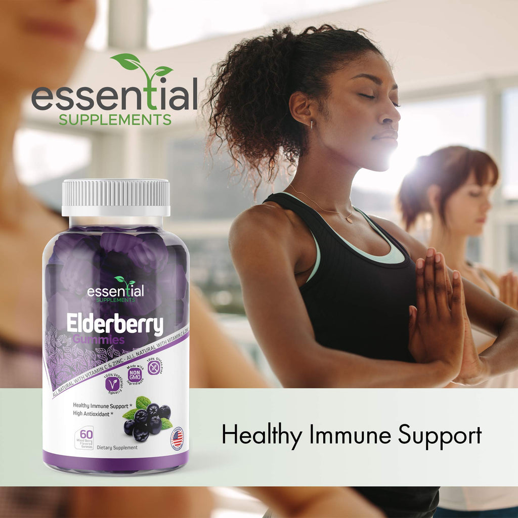 elderberry gummies with added zinc