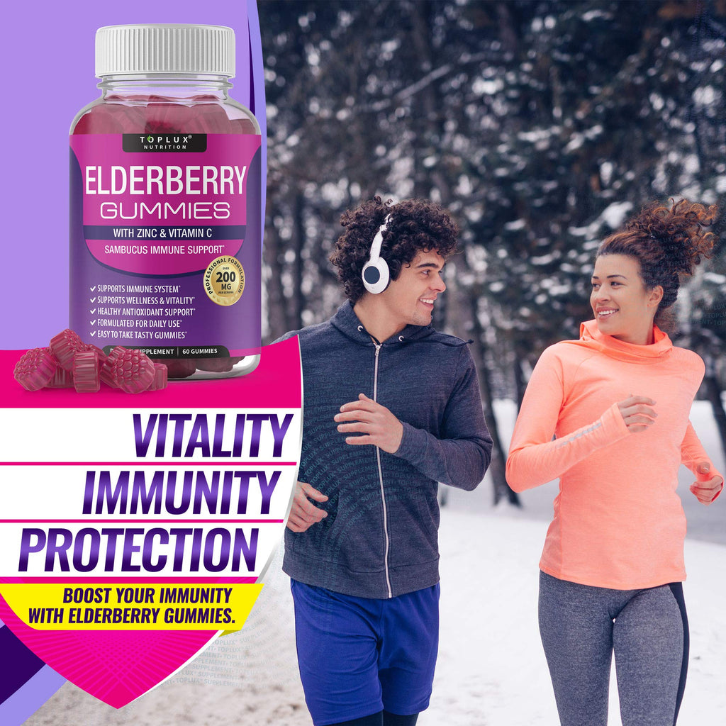 elderberry gummies with added zinc