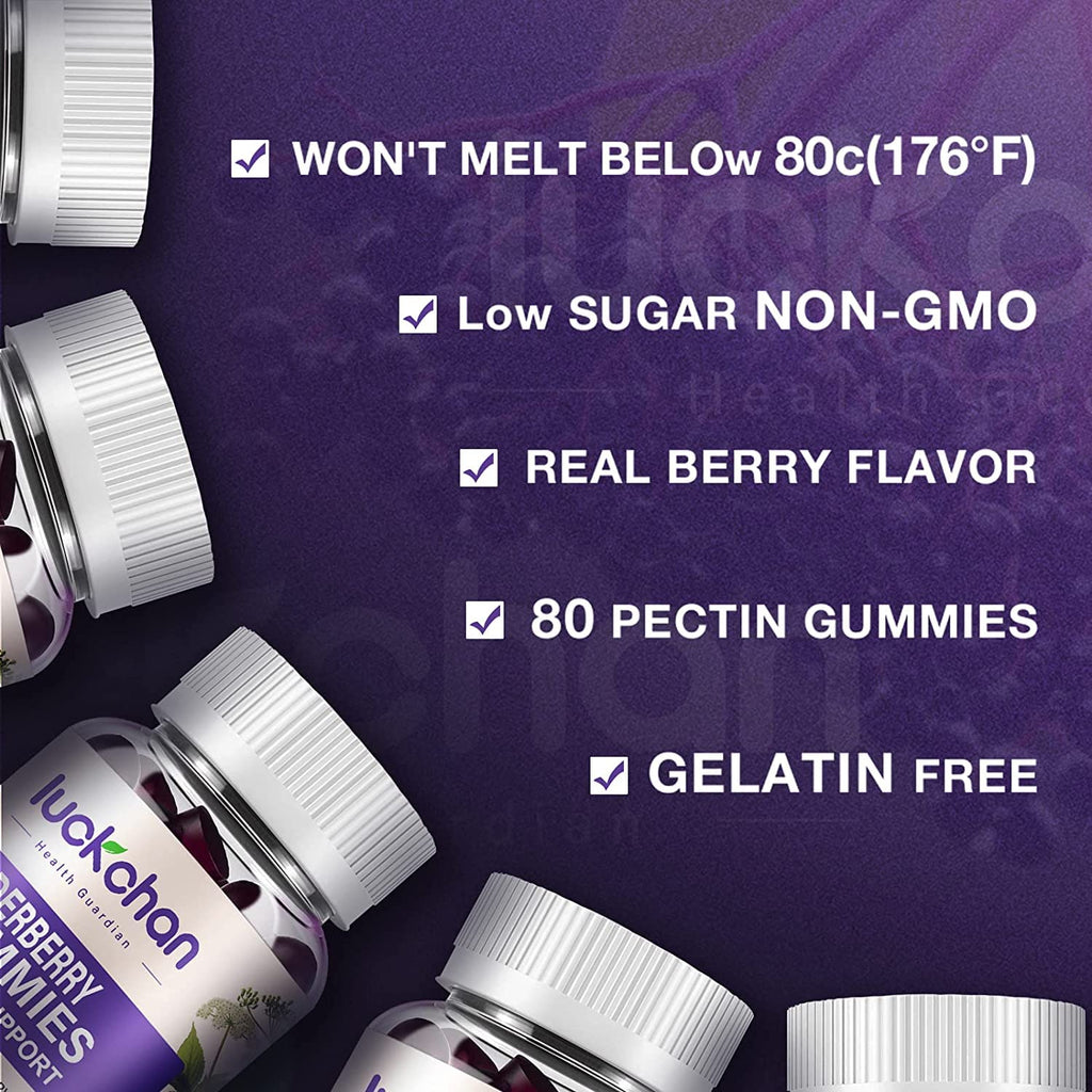 elderberry gummies with echinacea benefits