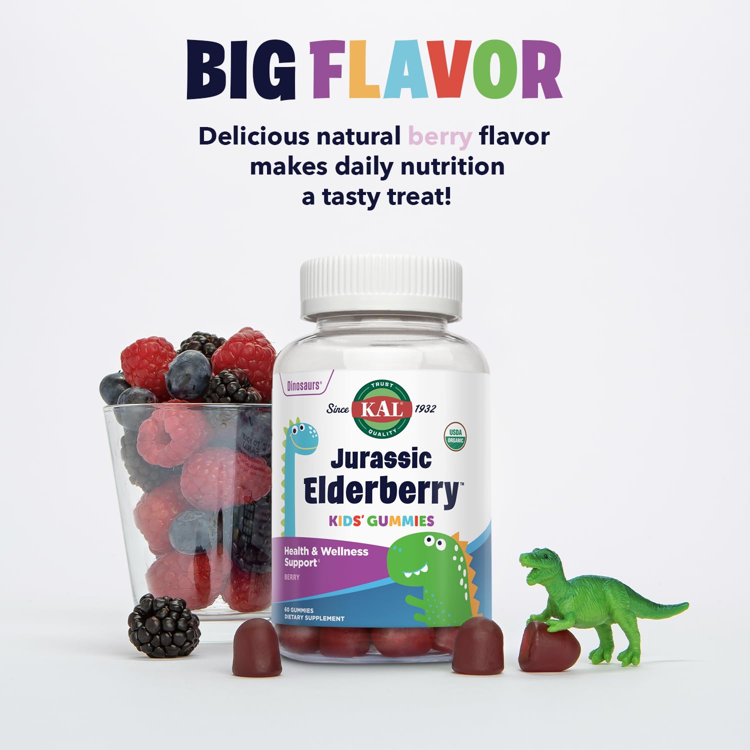 elderberry gummies with essential vitamins