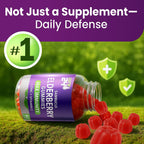 Elderberry gummies with liposomal vitamin C