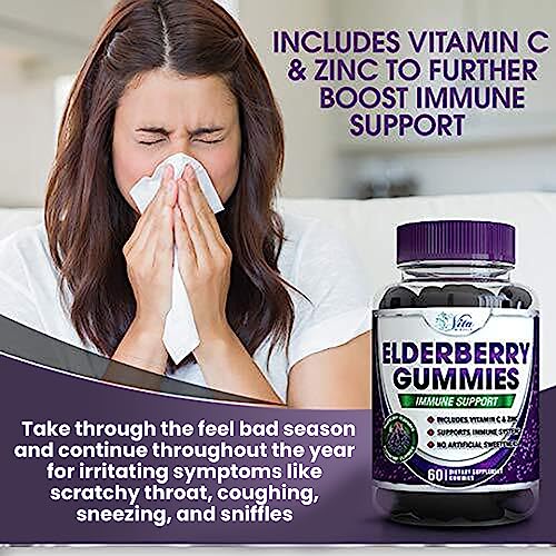 elderberry gummies with natural ingredients