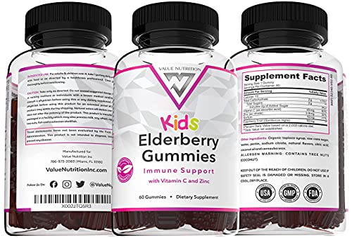 elderberry gummies with natural ingredients