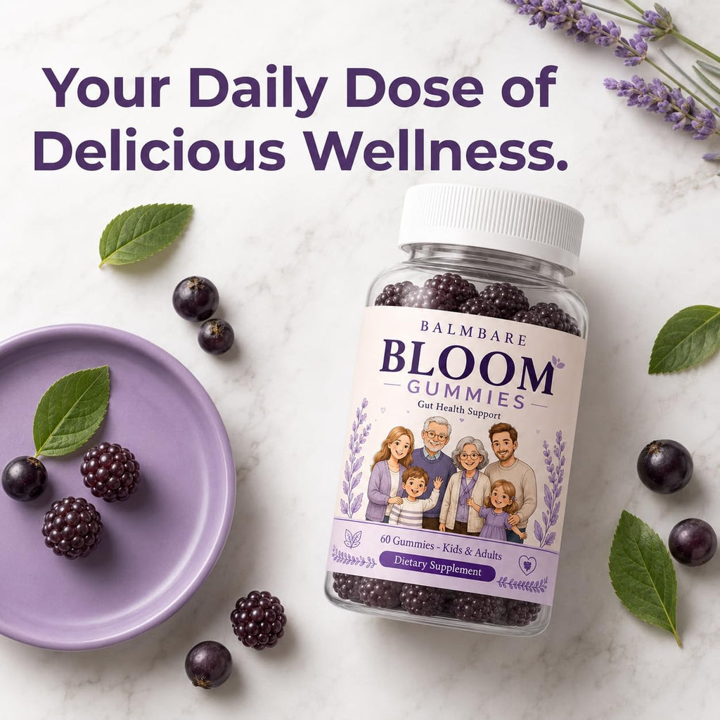 Elderberry gummies with probiotics for seasonal support