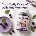 Elderberry gummies with probiotics for seasonal support