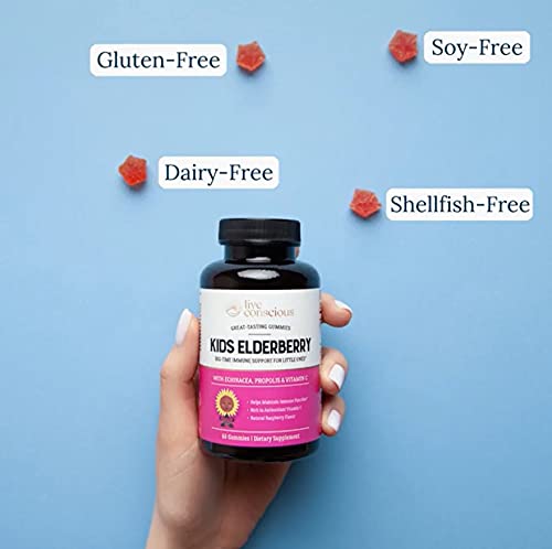 Elderberry gummies with propolis extract