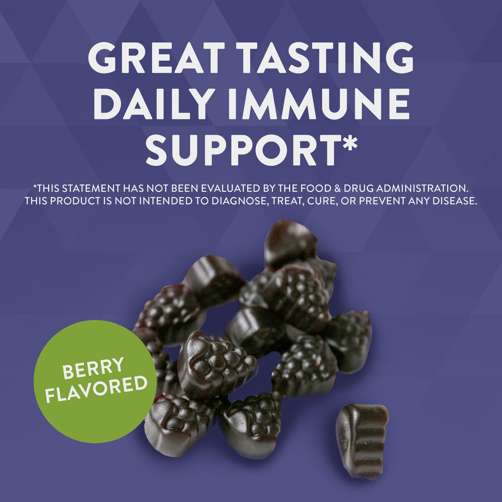 elderberry gummies with vitamin C and D3