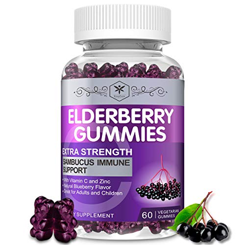 elderberry gummies with vitamin C and zinc