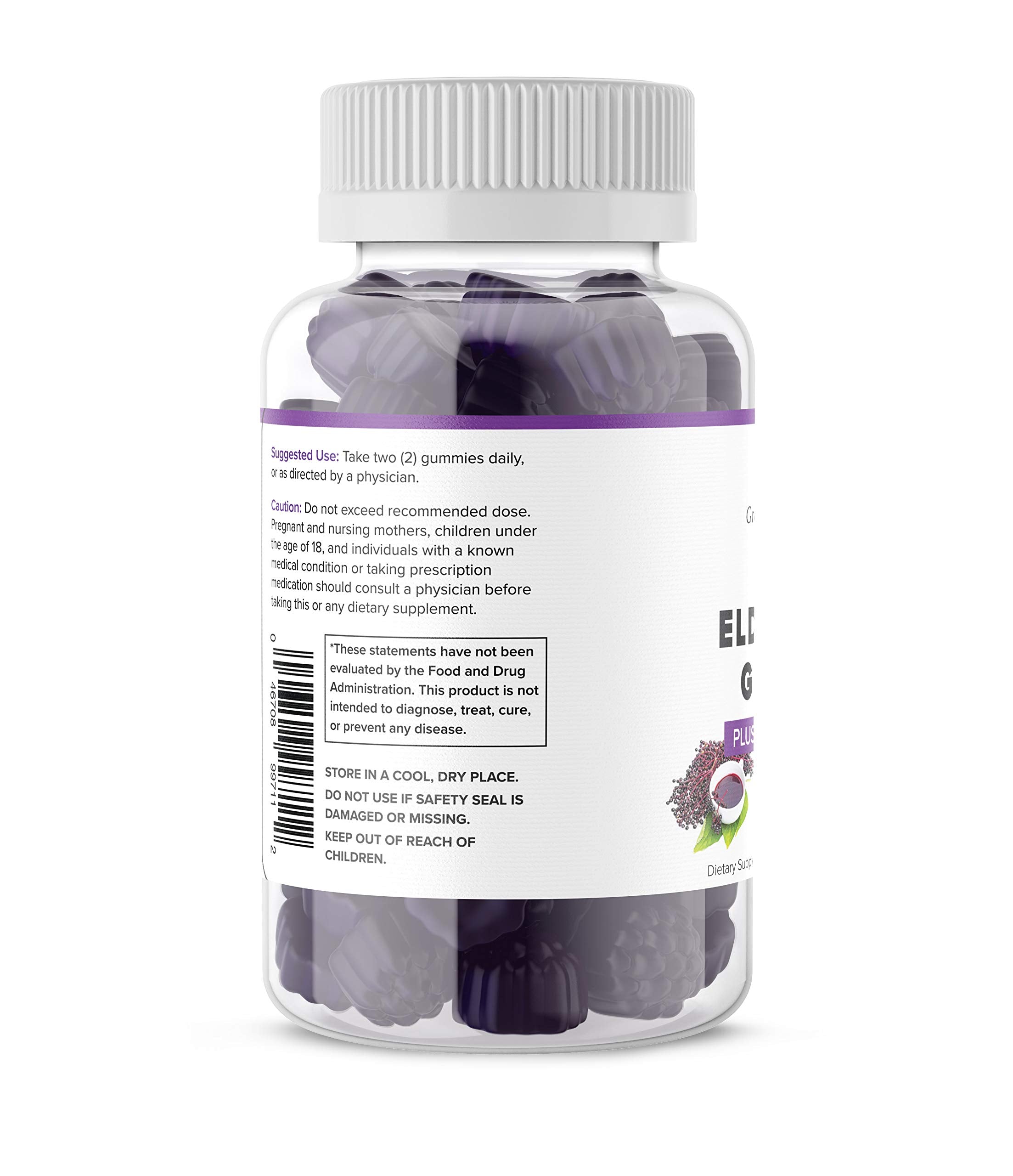 elderberry gummies with vitamin C benefits