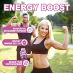 Elderberry gummies with Vitamin C benefits