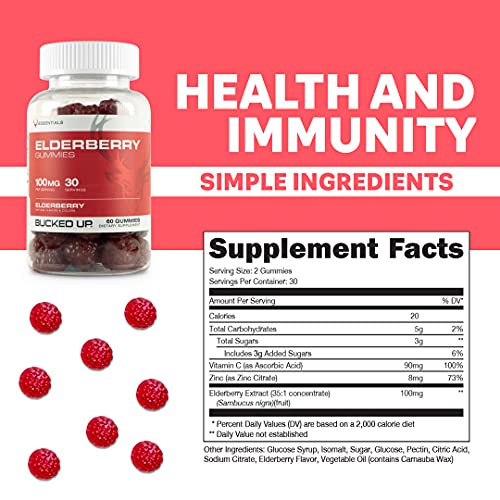 elderberry gummies with vitamin C boost