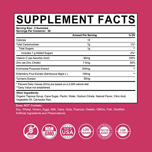 elderberry gummies with vitamin C boost